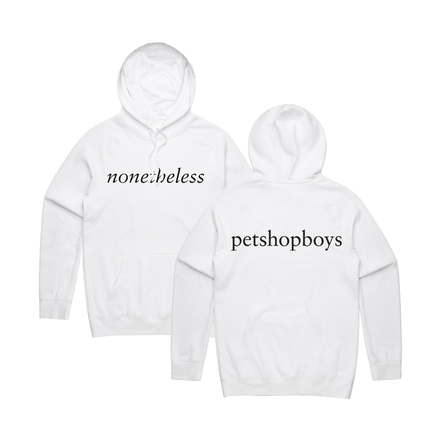 Nonetheless Logo Hoodie | Pet Shop Boys